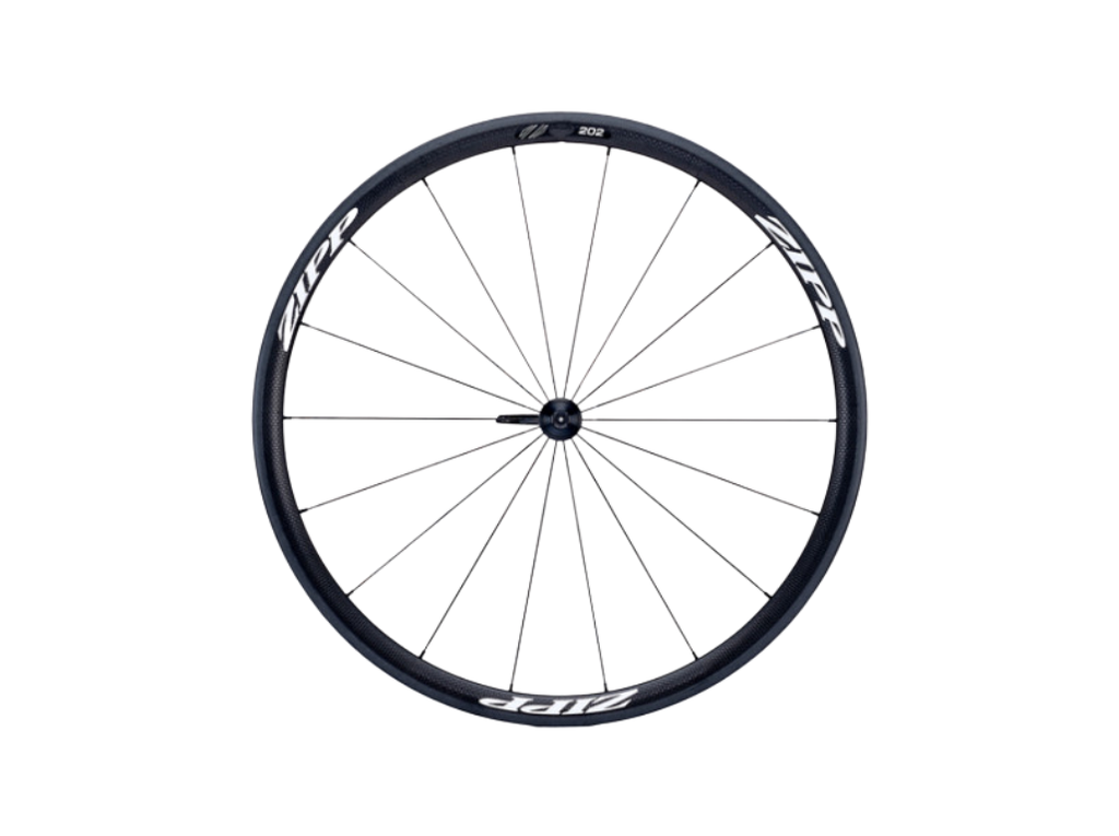 Zipp Wheelset 202 Tubular Front 18 Spokes White Decal | CYCLOPEDIA